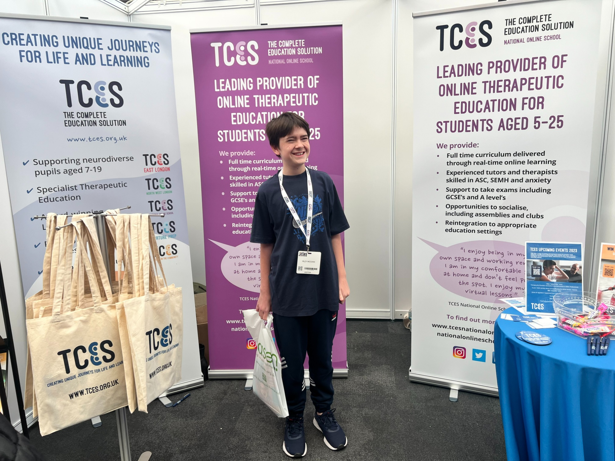 TCES Group - tces exhibits at the tes send show 2023